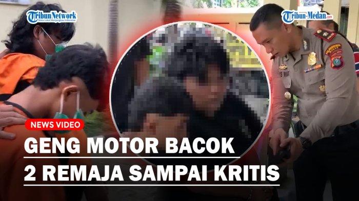 POLISI TANGKAP Anggota Geng Motor Bacok 2 Remaja Sampai Kritis, Perkara ...
