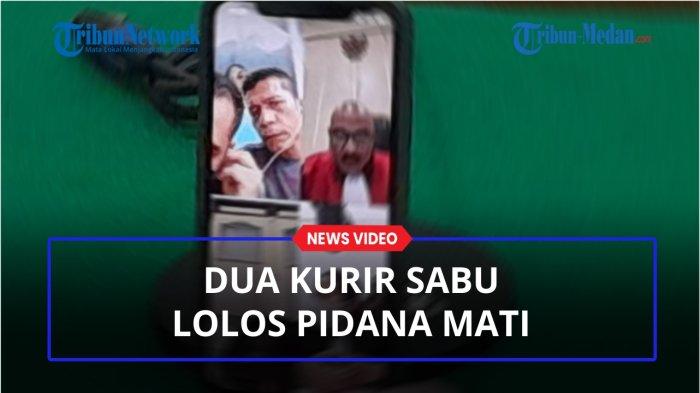 Lolos Pidana Mati Begini Tampang Dua Kurir Sabu Seberat 20 Kg Divonis