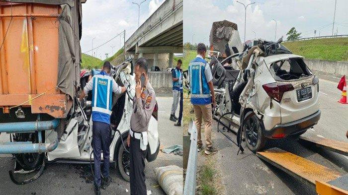 Tangis Keluarga Pecah di RSUD Amri Tambunan, Lihat Dua Jenazah Korban Kecelakaan Tol Lubukpakam ...