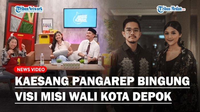 EKSPRESI Kaesang Pangarep Tersorot saat Ditanya Visi Misi Jadi Wali Kota Depok - Tribun-medan.com