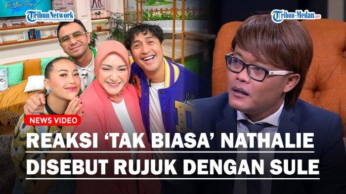 EKSPRESI Nathalie Holscher Jadi Sorotan Usai Disebut Rujuk dengan Sule - Tribun-medan.com