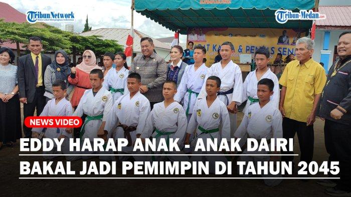 Eddy Berutu Harap Anak - Anak Dairi Bakal Jadi Pemimpin di Tahun 2045 - Tribun-medan.com