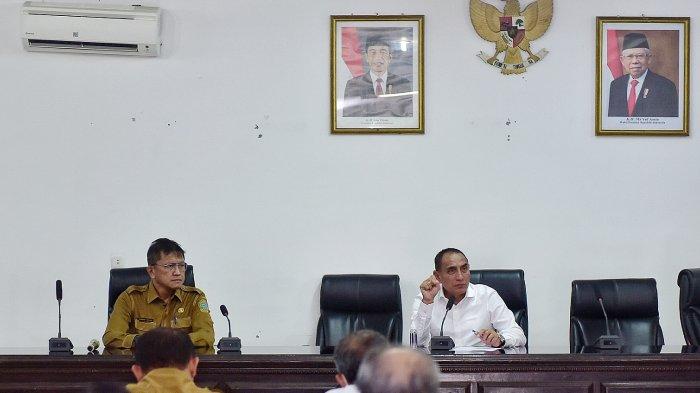 Edy Rahmayadi Kembali Ultimatum PT Waskita untuk Selesaikan Proyek Rp 2,7 Miliar - Tribun-medan.com