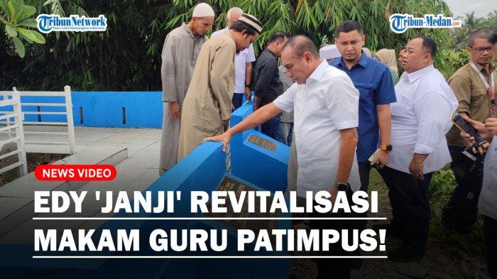 TAK TERAWAT, Edy Rahmayadi 'JANJI' Revitalisasi Makam Pendiri Kota ...
