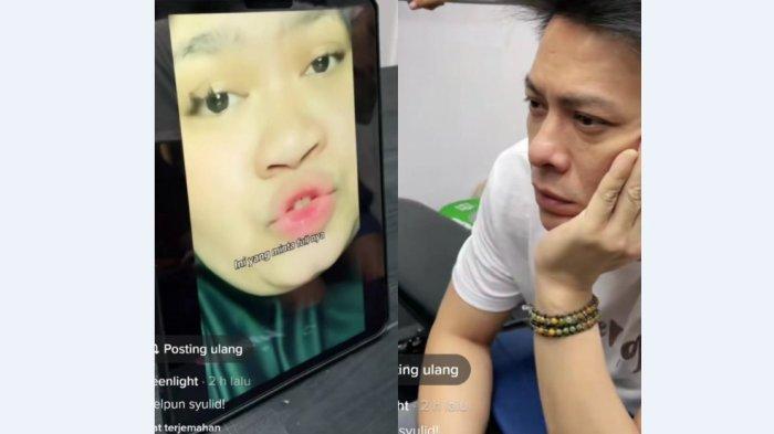 ARIEL Noah Sampai Topang Wajahnya dengan Satu Tangan Tonton Intan ...