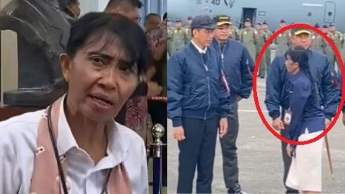 Viral Sosok Erlin Suastini, Wanita Bebas Temui Presiden Jokowi Tanpa Diadang Paspampres ...