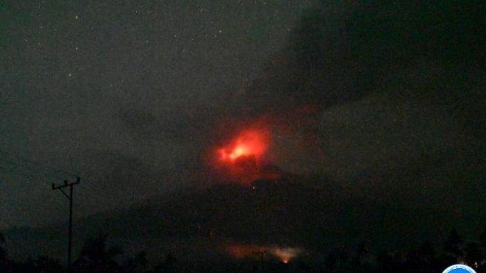 Batu bak Bola Api Hujani Biara dan Asrama, Letusan Gunung Lewotobi Laki ...