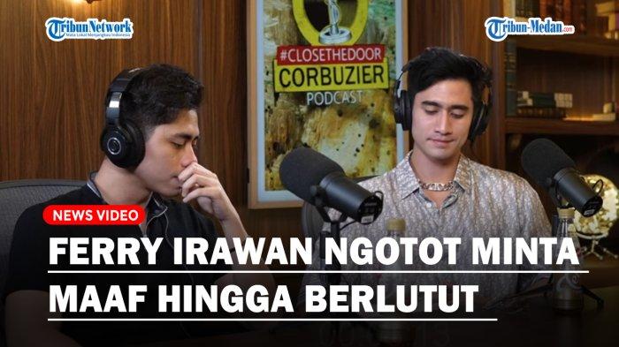 FERRY IRAWAN Ngotot Minta Maaf hingga Berlutut ke Anak Venna Melinda - Tribun-medan.com