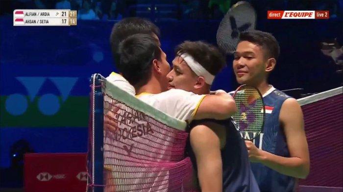 HASIL All England 2023: Meski Cedera, Ahsan/Hendra Tuntaskan Permainan, Fajar/Rian Juara ...