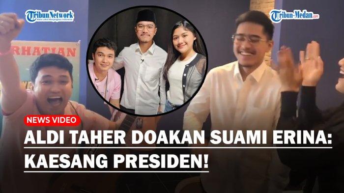 Fans Kaesang, Aldi Taher Ciptakan Lagu untuk Erina & Suami, Doakan Putra Bungsu Jokowi jadi ...