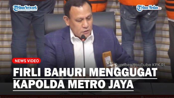 Tak Terima Ditetapkan Tersangka, Firli Bahuri Langsung Menggugat Kapolda Metro Jaya - Tribun ...