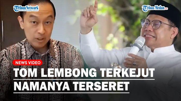 Tom Lembong Mengaku Terkejut Namanya Terseret, Dihubungi Cak Imin Seusai Debat - Tribun-medan.com