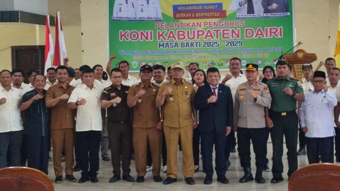 Kepengurusan KONI Dairi Periode 2025-2029 Resmi Dilantik, Fokus PON 2028 di NTB-NTT - Tribun ...