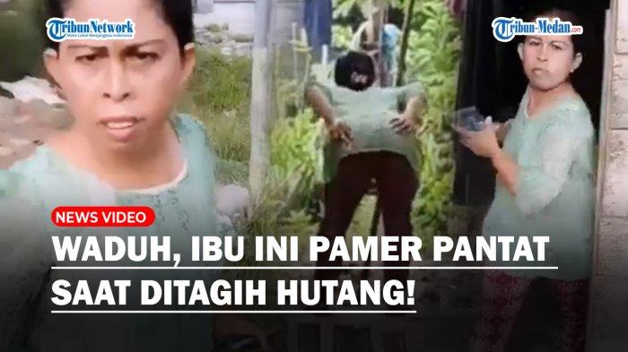 Galak Banget! Ibu Ini Pamer Pantat Saat Ditagih Hutang, Marahi Debt ...