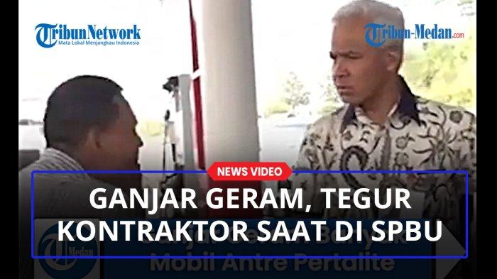Ganjar Pranowo Geram, Tegur Orang Ngaku Kontraktor Tapi Isi BBM Mobil Pakai Pertalite - Tribun ...