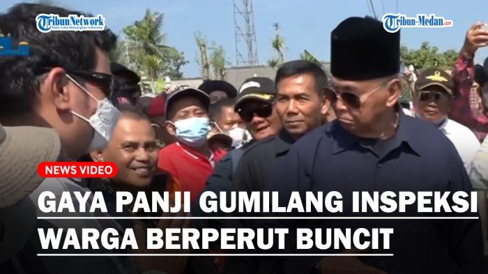 GAYA Panji Gumilang Sapa Pendukung, Elus Anjing Hingga Inspeksi Warga ...