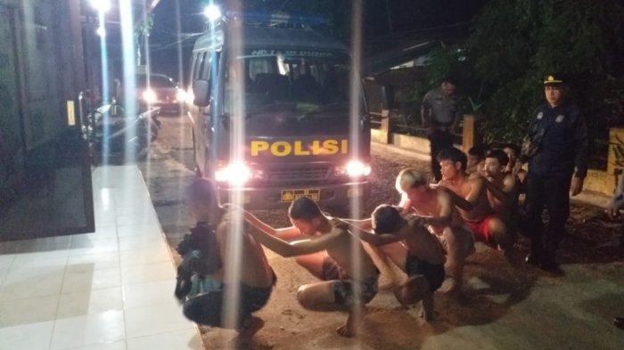 Kerap Buat Onar di Kota Kisaran, Sembilan Anggota Geng Motor Serigala Hitam Ditangkap Polres ...