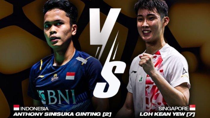 PREDIKSI Final Anthony Ginting Vs Loh Kean Yew di Asia Championships ...