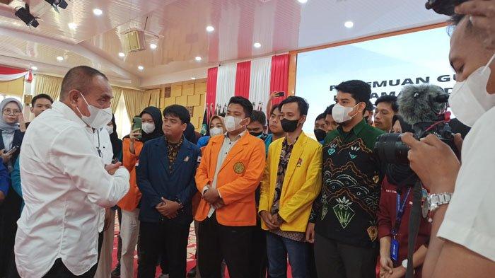 Edy Rahmayadi Minta Mahasiswa Tidak Perlu Demo Lagi, Dia Janji Akan Temui Langsung - Tribun ...