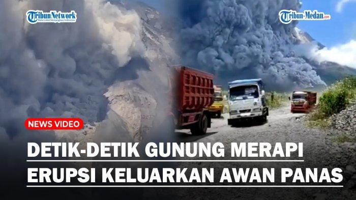 Erupsi Berstatus Siaga, Gunung Merapat Muntahkan Lava Pijar Sebanyak 7 Kali - Tribun-medan.com