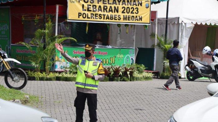 H+4 Lebaran, Kapolrestabes Medan Turun Atur Lalulintas Jalur Wisata ...