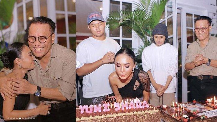 HARMONIS, Yuni Shara Peluk Erat Mantan Suami di Ulang Tahunnya, 15 Tahun Cerai Kini Jadi ...