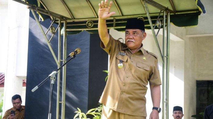 Bupati HM Ali Yusuf Siregar Pamit kepada ASN dan Non-ASN Pemkab Deliserdang - Tribun-medan.com