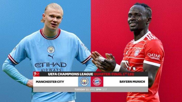 SEDANG BERLANGSUNG Man City Vs Bayern Muenchen, Tonton di Sini Live Streaming Gratis via HP ...