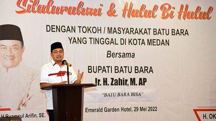 Merajut Kebersamaan, Bupati Zahir Gelar Halal Bihalal Tokoh Masyarakat Batu Bara di Medan ...
