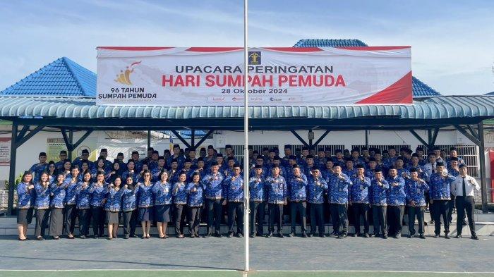 Rutan Kelas I Medan Gelar Upacara Peringatan Hari Sumpah Pemuda Ke-96: Maju Bersama Indonesia ...