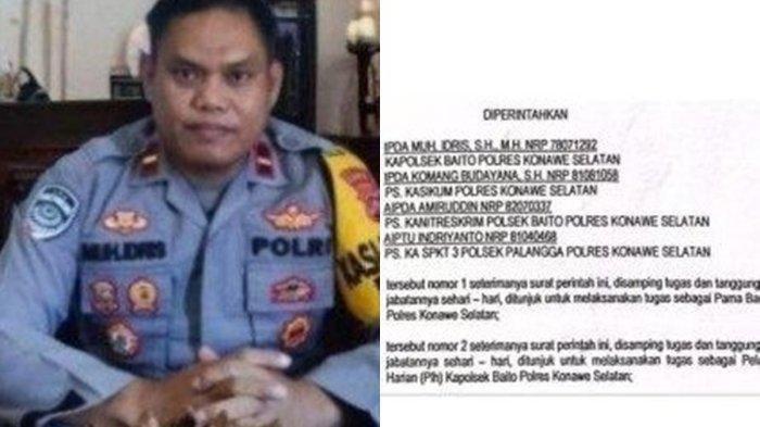 NASIB Iptu Muh Idris Dicopot dari Jabatan Kapolsek Baito, Disebut Minta ...