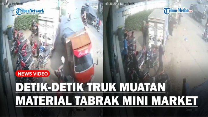 DETIK-DETIK Truk Muatan Material Uruk Tabrak Mini Market di Brebes ...