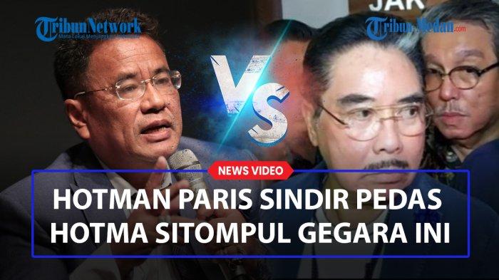 Hotman Paris Sindir Pedas Hotma Sitompul, Belum Beri Harta Gono-gini pada Mantan Istri - Tribun ...