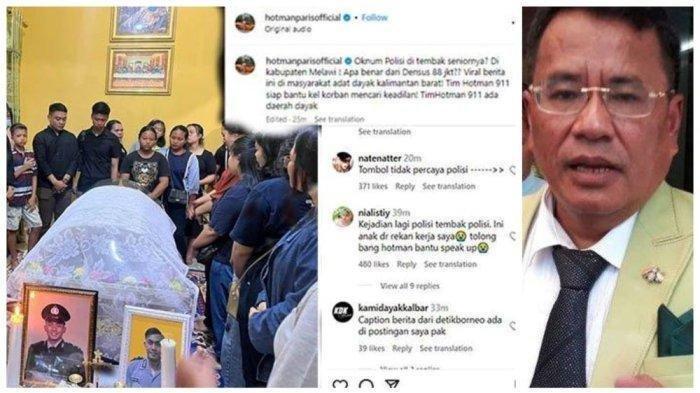 Duduk Perkara Polisi Tembak Polisi, Hotman Paris Siap Bantu Keluarga Bripda Ignatius Cari ...