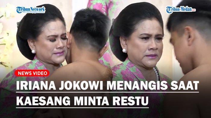 IRIANA JOKOWI MENANGIS Saat Kaesang Sungkem Minta Restu: Selalu Bahagia Ya Nak - Tribun-medan.com