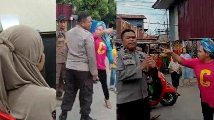 SOSOK Emak-emak Tampar dan Tempeleng Polisi Makassar, Kini Dijemput dan Terancam 5 Tahun Penjara ...