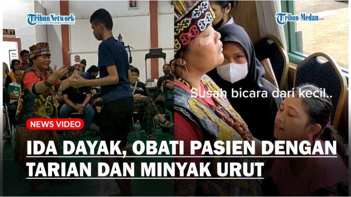 Viral Ida Dayak Obati Pasien Dalam Sekejap Dengan Tarian Dan Minyak