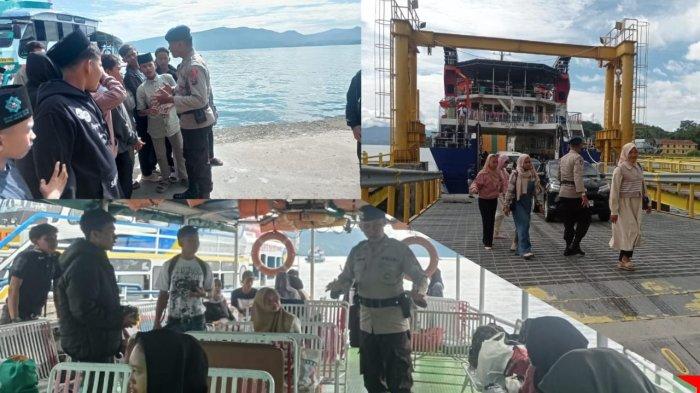 Sat Pol Air Polres Samosir Berhasil Ciptakan Keselamatan Wisatawan Ditengah Membludaknya ...