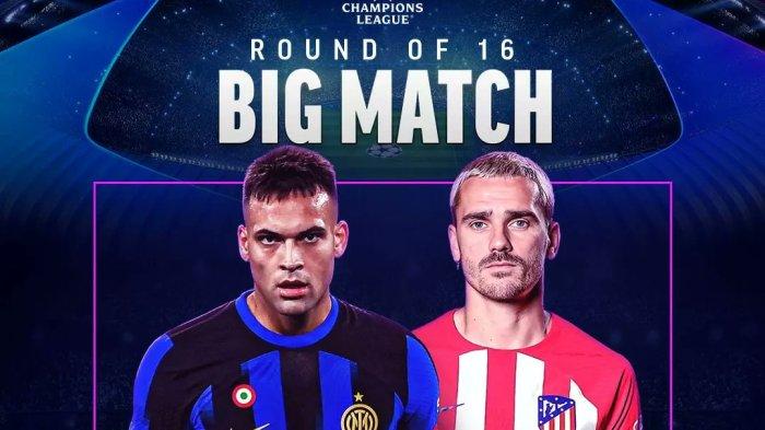 LIVE STREAMING Atletico Madrid vs Inter Milan Gratis via HP, Akses Mudah di Sini, Lengkap H2Hnya ...