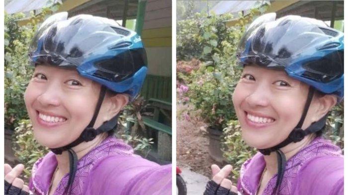 SOSOK Irene Bersepeda Seorang Diri dari Singapura Kunjungi Bagansiapiapi, Danau Toba, hingga ...