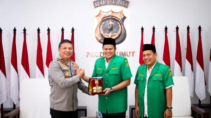 Silaturahmi PW Anshor Bersama Kapolda Sumut, Membangun Peradaban Menguatkan Hubungan Sesama ...