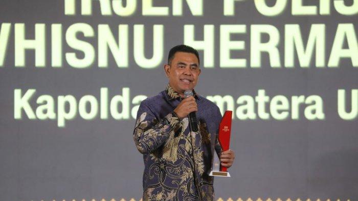 Kapolda Sumut Raih Best Leadership in Law & Crime Prevention - Tribun ...