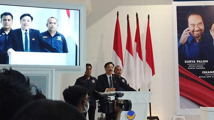 Kemungkinan Nasdem Sumut Dukung Edy Rahmayadi di Pilgub 2024, Iskandar ST: Tergantung Pak ...