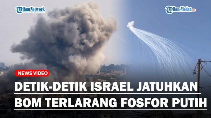 KEJAM!, Israel Jatuhkan BOM TERLARANG FOSFOR PUTIH Ke Sekolah & Kamp ...