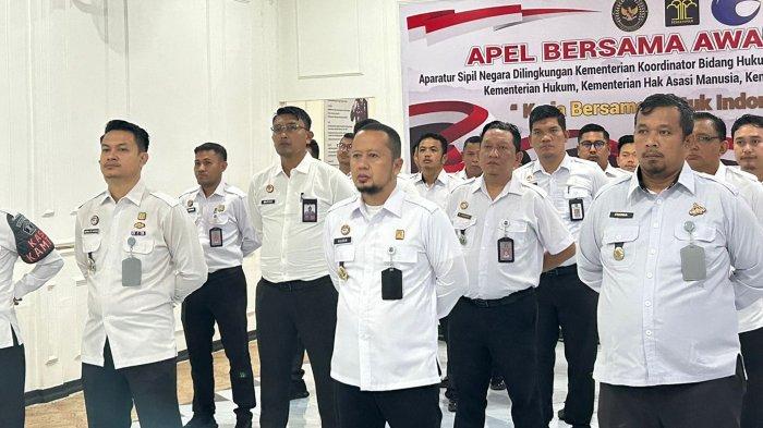 Jajaran Lapas Labuhan Ruku Ikuti Apel Bersama Awal Tahun 2025 - Tribun ...