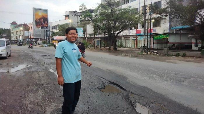 Jalan Lintas Sumatera Sergai Rusak Parah, Kerap Buat Kecelakaan, Warga Minta Tolong ke Presiden ...