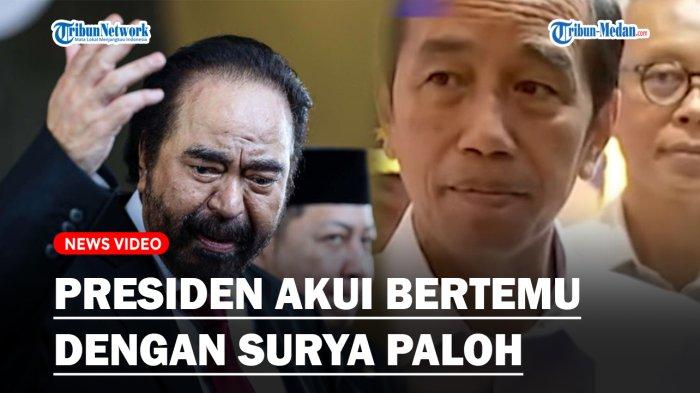 JAWABAN Ketus Presiden Ditanya Soal Pertemuan Dengan Surya Paloh ...