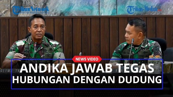 Sempat Dikabarkan 'Perang Dingin', Panglima TNI dan KSAD Akhirnya Tampil Bersama di Rapat DPR RI ...