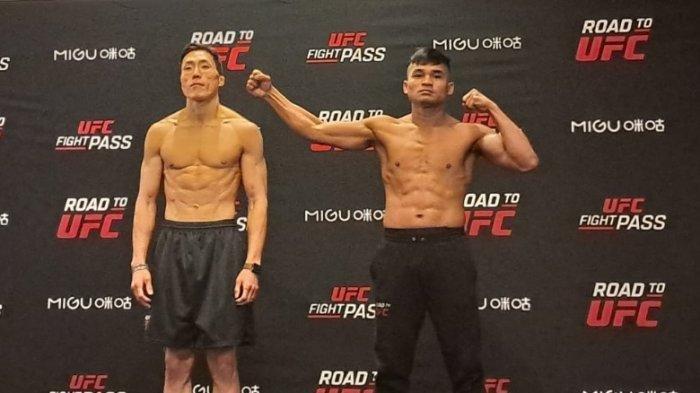 HEBAT, Petarung UFC Indonesia, Jeka Saragih, Menang KO Duel Melawan ...