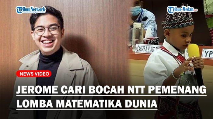 Jerome Polin Cari Bocah Viral Asal NTT, Juara 1 Lomba Matematika ...